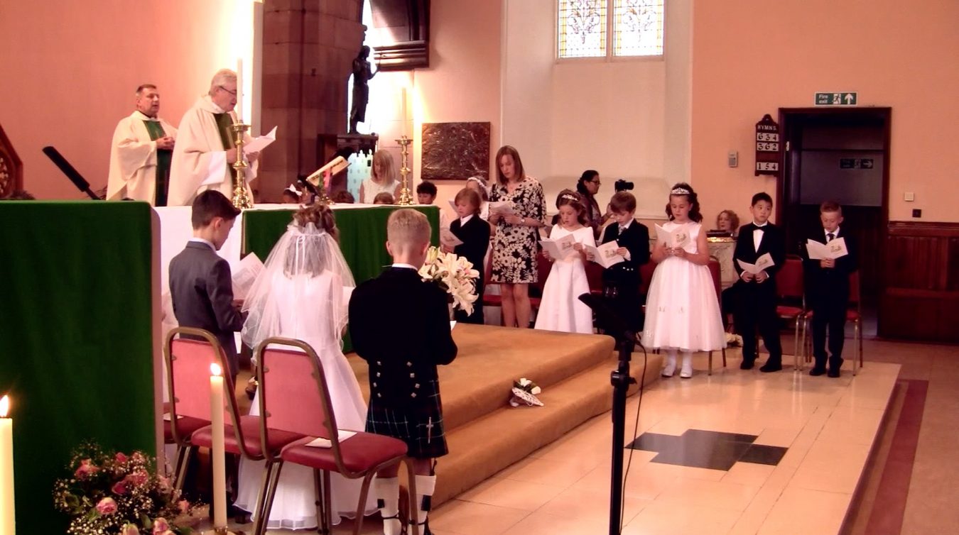 First Communion Sunday | St John's RC Church, Perth