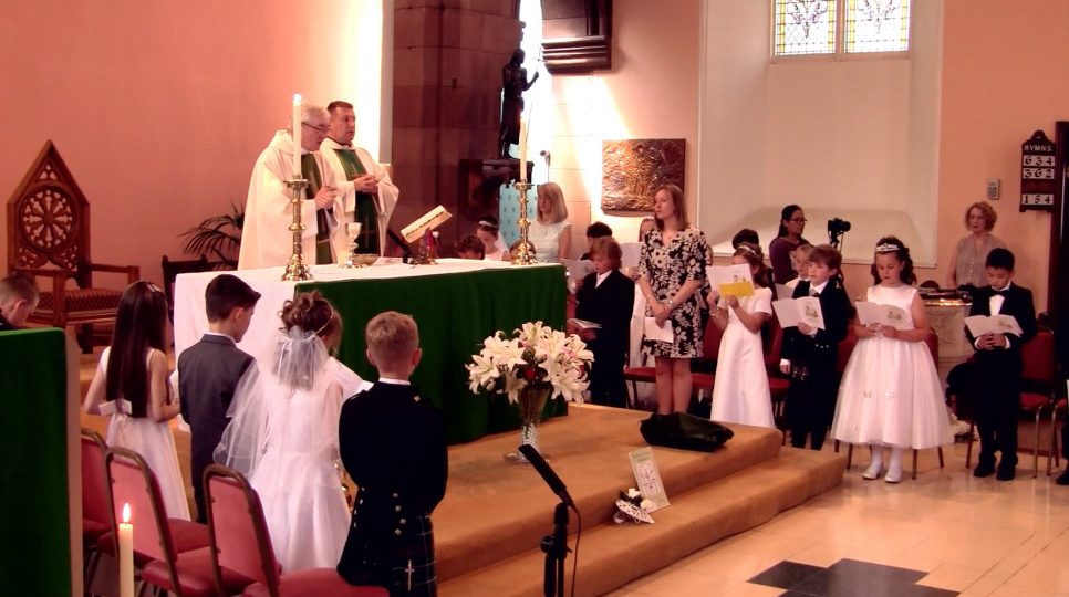 First Communion Sunday | St John's RC Church, Perth